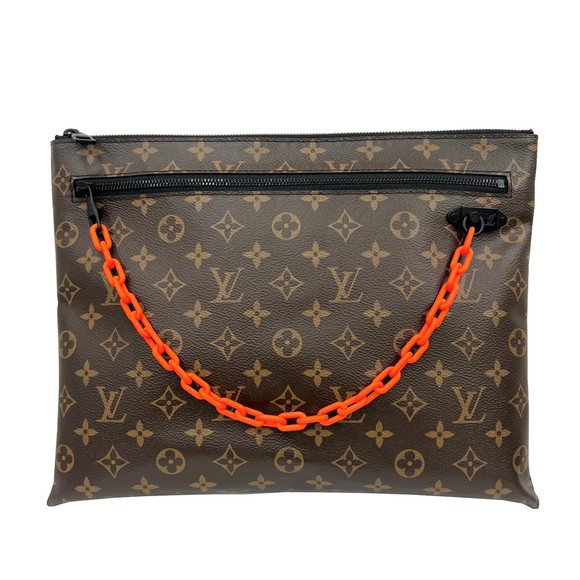 Louis Vuitton | Bags | Louis Vuitton Pochette A4 Virgil Abloh Clutch ...